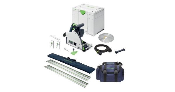 Festool TS 60 KEBQ Set (F28108) - TS 60K 168mm Plunge Cut Saw Set