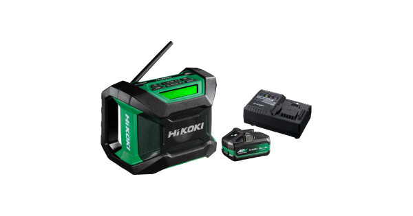 HiKOKI UR18DA(SP1Z) - 18V Bluetooth Radio Starter Pack