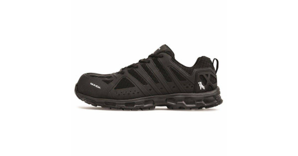 Mack MK0VISIONBBF090 - Vision Athletic Black Safety Shoe Size 9