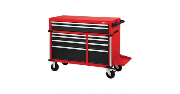 Milwaukee 48228544 46 10 Drawer Steel Tool Trolley
