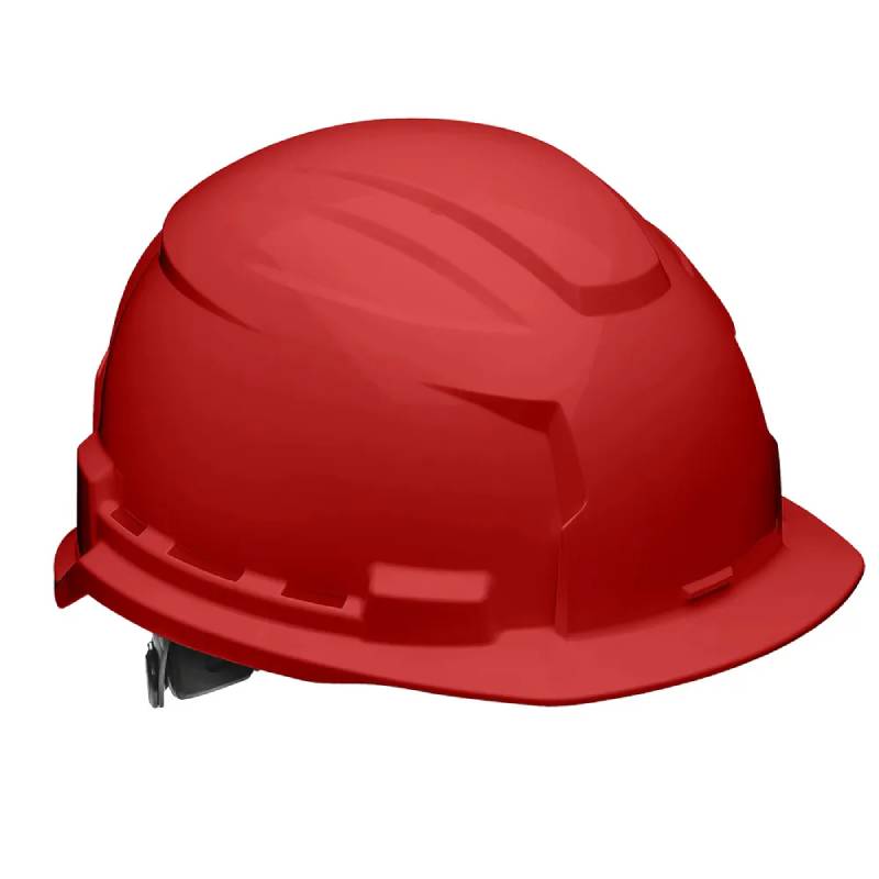 Milwaukee 4932479250 - BOLT 100 Red Unvented Hard Hat