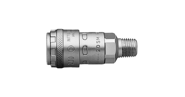 NITTO 200-40SM - 1/2" Steel Hi-Cupla Socket One-Touch For Female Thread ...