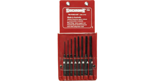 Sidchrome SCMT27205 - 8 Piece Long Pin Punch Set
