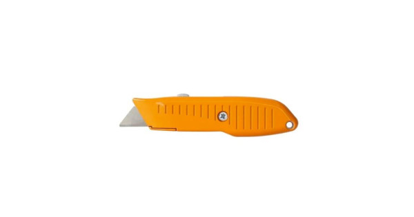 Sterling 115-1YRH - Orange Safety Ultra-Grip Self Retracting Knife